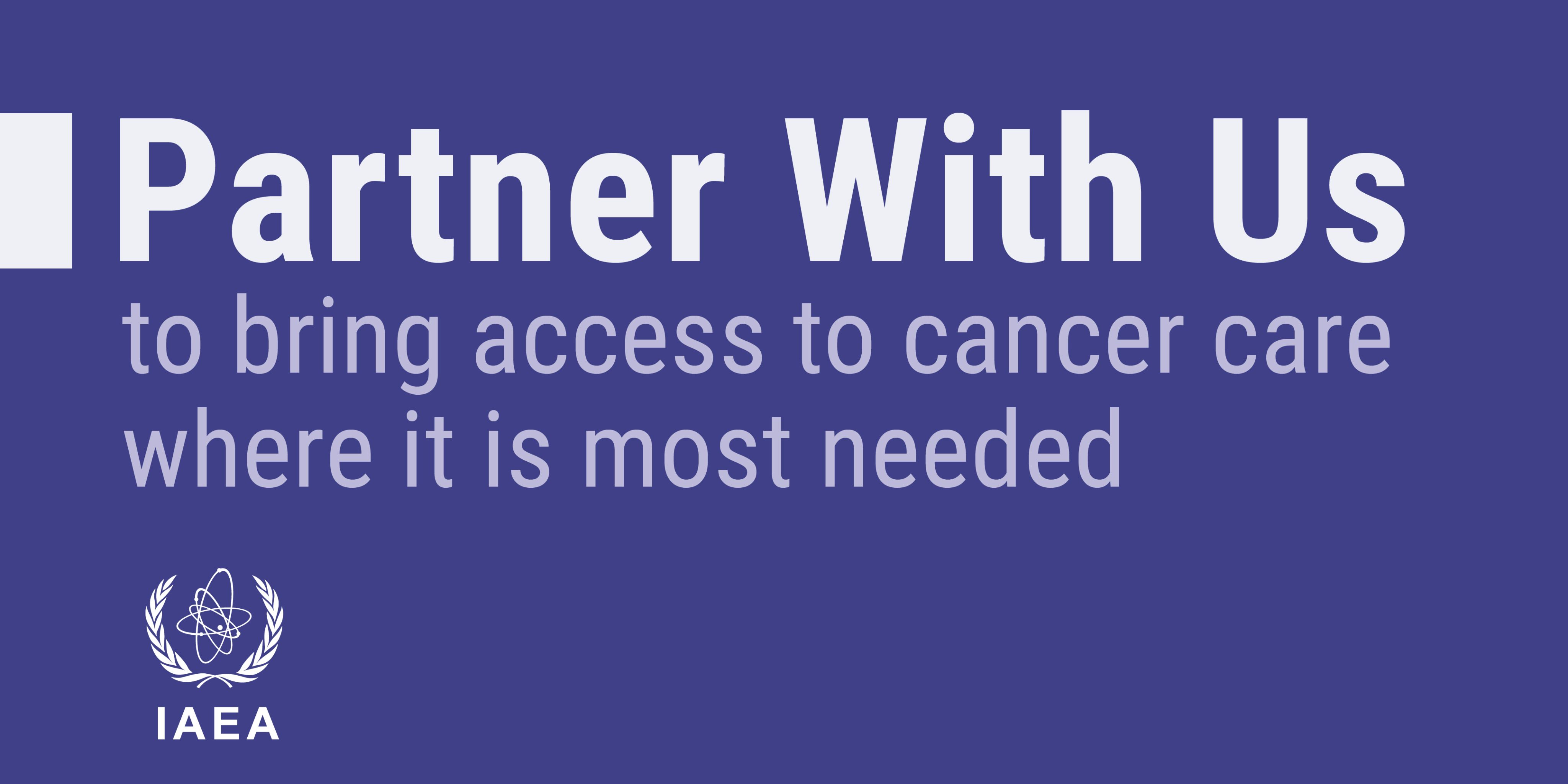 Partner With Us for #CancerCare4All